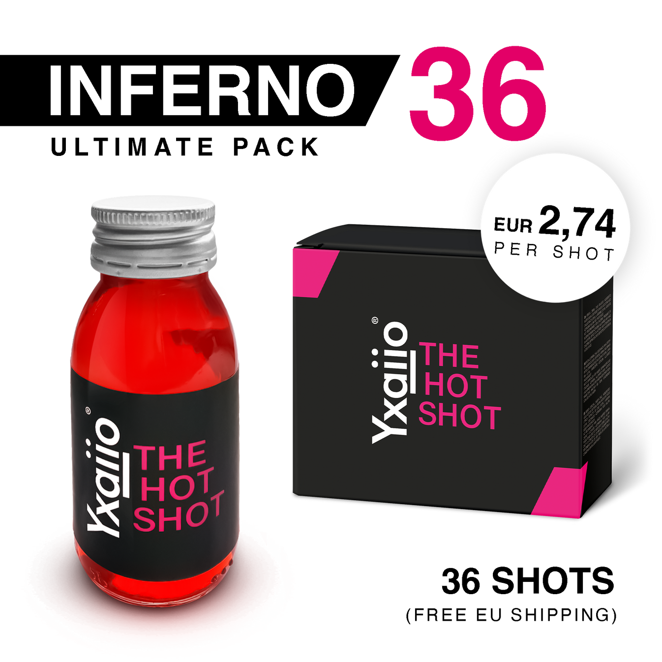 Yxaiio® Hot Shot ⎸Ultimate Pack - "Inferno 36"